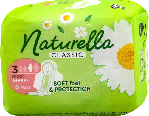 Naturella
CLASSIC 3 MAXI, ciklusni ulošci, 8 g