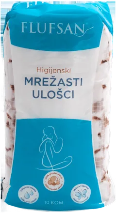 FLUFSAN
Higijenski mrežasti ulošci, 10 kom