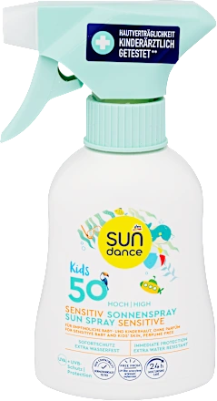 SUNDANCE
Dečiji sprej za zaštitu od sunca SENSITIV sa visokim faktorom zaštite, SPF50, 200 ml