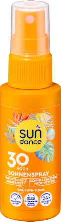 SUNDANCE
Sprej za zaštitu od sunca sa visokom faktorom zaštite - putna ambalaža, SPF 30, 50 ml