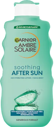 GARNIER AMBRE SOLAIRE
AFTER SUN umirujući losion za lice i telo posle sunčanja, 400 ml
