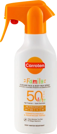 Carroten
Family mleko za zaštitu od sunca, SPF50, 270 ml