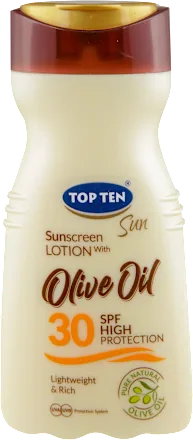 TOP TEN
Olive Oil- mleko za zaštitu od sunca, SPF30, 200 ml