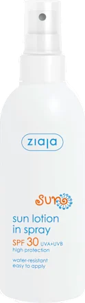 ziaja
sun losion za zaštitu od sunca, u spreju, SPF 30, 170 ml