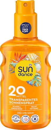 SUNDANCE
Transparentni sprej za zaštitu od sunca, SPF 20
