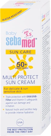 sebamed baby
SUN CARE MULTI PROTECT - dečija krema za zaštitu od sunca, sa zaštitnim faktorom 50+, 75 ml