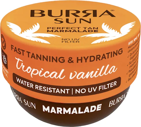 BURRA
SUN Perfect Tan Marmalade, za ubrzano tamnjenje, 250 ml