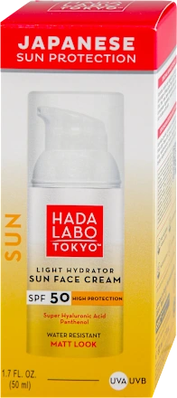HADA LABO TOKYO
Sun krema za lice za zaštitu od sunca SPF 50, 50 ml