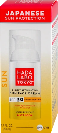 HADA LABO TOKYO
Sun krema za lice za zaštitu od sunca SPF 30, 50 ml
