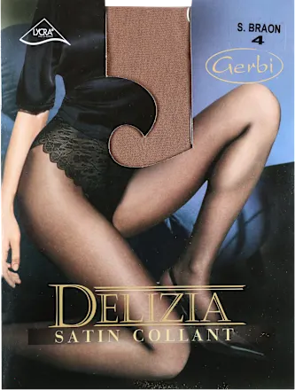 Gerbi
DELIZIA SATIN COLLANT 15 DEN svetlo braon hulahopke - veličina 4, 1 kom