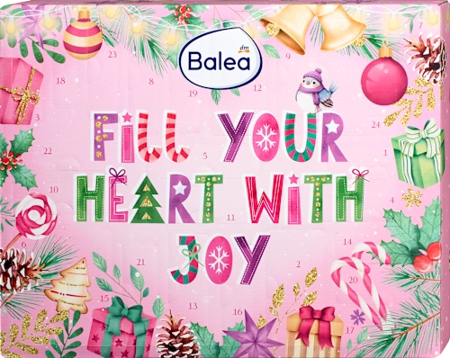 Balea
Advent kalendar - FILL YOUR HEART WITH JOY, 1 kom