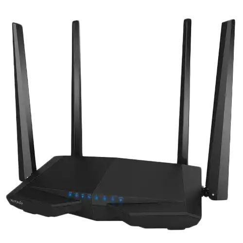 Tenda - Tenda AC6 V5 Dual-Band Wireless Ruter | AC1200 | 4x5dBi Antene |