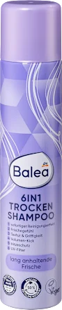 Balea
6IN1 šampon za suvo pranje kose, 200 ml