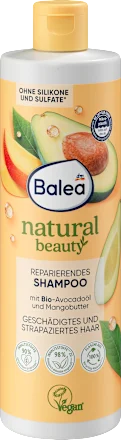 Balea
natural beauty obnavljajući šampon za kosu - organski avokado i mango puter, 400 ml