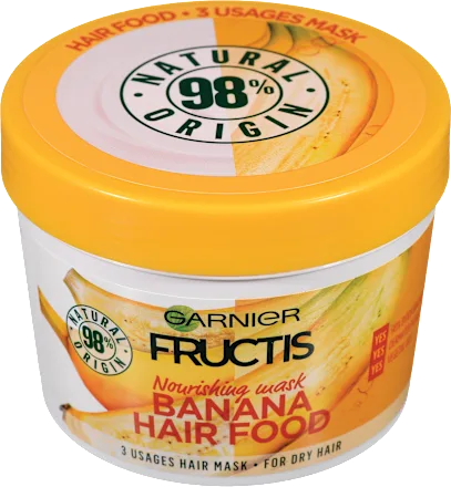 GARNIER FRUCTIS
Hair Food maska za kosu – banana, 390 ml