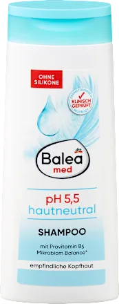 Balea med
pH 5,5 šampon za osetljivu kožu vlasišta - sa provitaminom B5, 300 ml