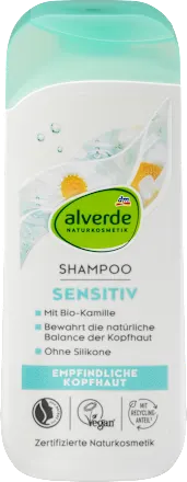 alverde NATURKOSMETIK
SENSITIV šampon za kosu - kamilica, 200 ml