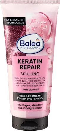 Balea PROFESSIONAL
KERATIN REPAIR balzam za kosu sa keratinom i peptidima, 200 ml