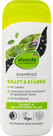 alverde NATURKOSMETIK
Šampon za jačanje kose sa kofeinom, 200 ml