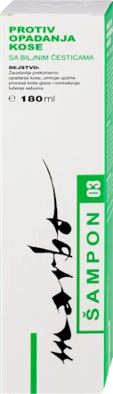 marbo
Šampon protiv opadanja kose, 180 ml