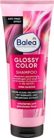 Balea PROFESSIONAL
GLOSSY COLOR šampon za farbanu kosu, 250 ml