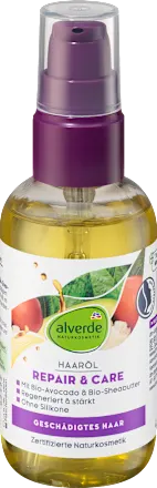alverde NATURKOSMETIK
REPAIR ulje za kosu, 75 ml