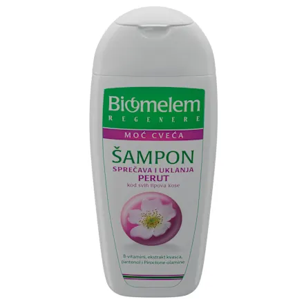 Biomelem
REGENERE MOĆ CVEĆA šampon sprečava i uklanja perut, 222 ml