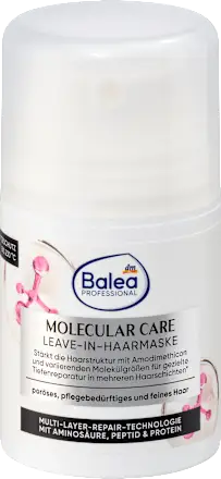 Balea PROFESSIONAL
Molecular Care Leave-In maska za kosu, 50 ml