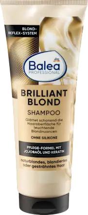 Balea PROFESSIONAL
BRILLIANT BLOND šampon za plavu kosu, 250 ml