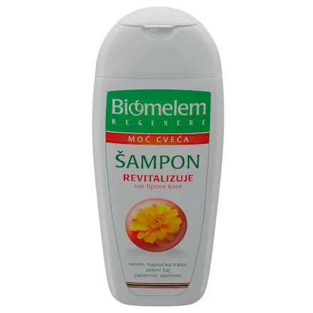Biomelem
REGENERE MOĆ CVEĆA šampon revitalizuje sve tipove kose, 222 ml