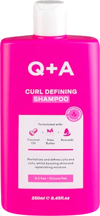 Q+A
CURL DEFINING šampon za kovrdžavu kosu, 250 ml