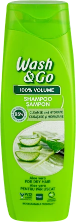 Wash&Go
Šampon za kosu sa aloe verom, 360 ml