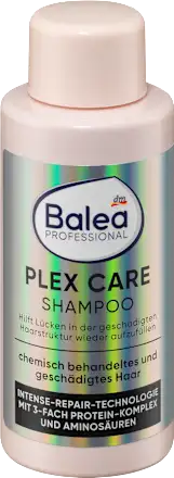 Balea PROFESSIONAL
PLEX CARE šampon za kosu, putna ambalaža, 50 ml