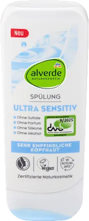 alverde NATURKOSMETIK
Balzam za kosu Ultra Sensitiv, 200 ml