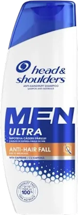 head&shoulders
MEN ULTRA ANTI-HAIR FALL šampon protiv peruti za muškarce, 330 ml