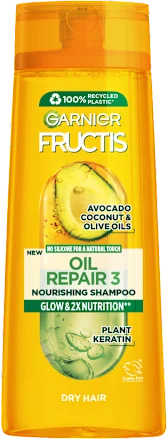 GARNIER FRUCTIS
OIL REPAIR 3 šampon za suvu kosu, 250 ml