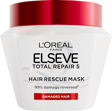 L'ORÉAL PARiS ELSEVE
TOTAL REPAIR 5 maska za oštećenu kosu, 300 ml