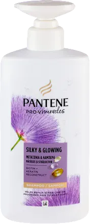 PANTENE PRO-V
miracles SILKY & GLOWING šampon, 500 ml