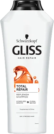 Schwarzkopf GLISS
Total Repair 19 - šampon za kosu, 400 ml