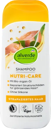 alverde NATURKOSMETIK
NUTRI-CARE šampon za kosu, 200 ml