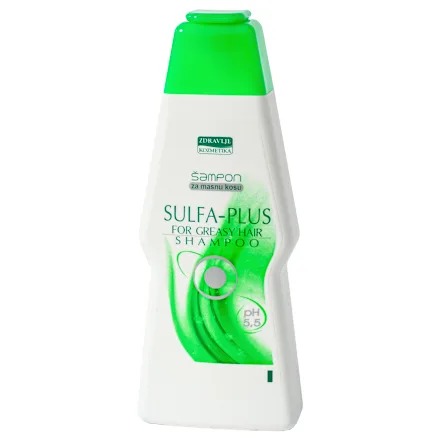 SULFA-PLUS
SULFA - PLUS - šampon za masnu kosu, 200 ml