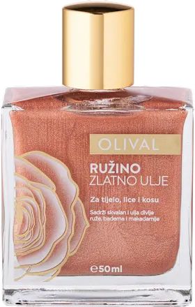 OLIVAL
RUŽINO ZLATNO ULJE - za telo, lice i kosu, 50 ml