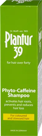 Plantur 39
Phyto-Caffeine šampon za farbanu i oštećenu kosu, 250 ml
