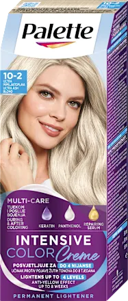 Palette INTENSIVE COLOR CREME
Boja za kosu – 10-2 (A10) ultra pepeljasto-plava, 1 kom