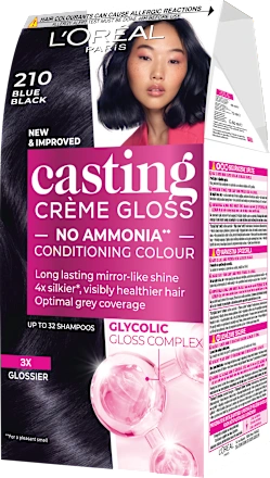 L'ORÉAL PARiS casting CRÈME GLOSS
Boja za kosu - 210 Blue Black, 1 kom