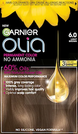 GARNIER olia
Boja za kosu – 6.0 Light Brown, 1 kom