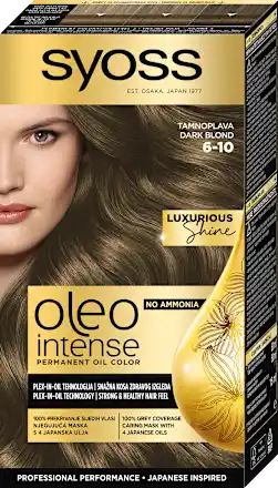 syoss Oleo Intense
Boja za kosu - 6-10 tamno plava, 1 kom