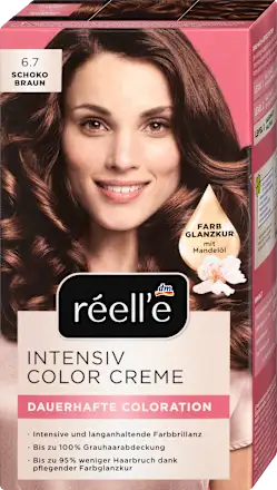 réell‘e
INTENSIV COLOR CREME boja za kosu - 6.7 čokoladno braon, 1 kom