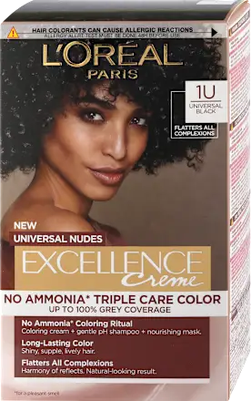 L'ORÉAL PARiS EXCELLENCE Creme
Boja za kosu UNIVERSAL NUDES – 1U UNIVERSAL BLACK, 1 kom