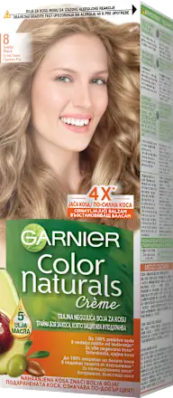 GARNIER Color naturals
Boja za kosu - br. 8, svetlo plava, 1 kom